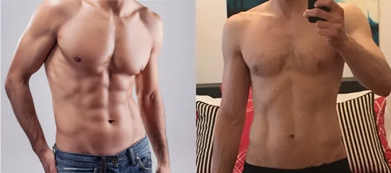 Body Fat Percentage Photos of Men & Women - BuiltLean